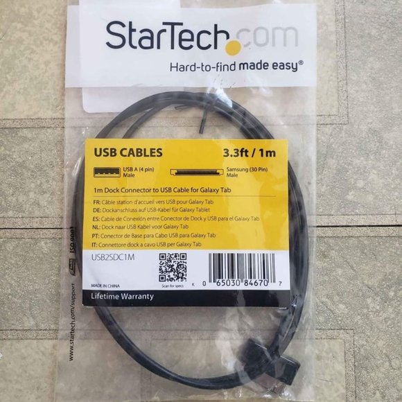 Cell Phones & Accessories | Startech 1m33ft Dock Connector To Usb Cable ...